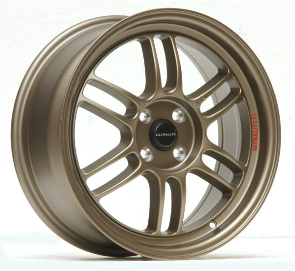 Ultralite F1 17x7.5" 4x100 PCD ET+42 Matt Bronze Alloy Wheel – Iconic ...