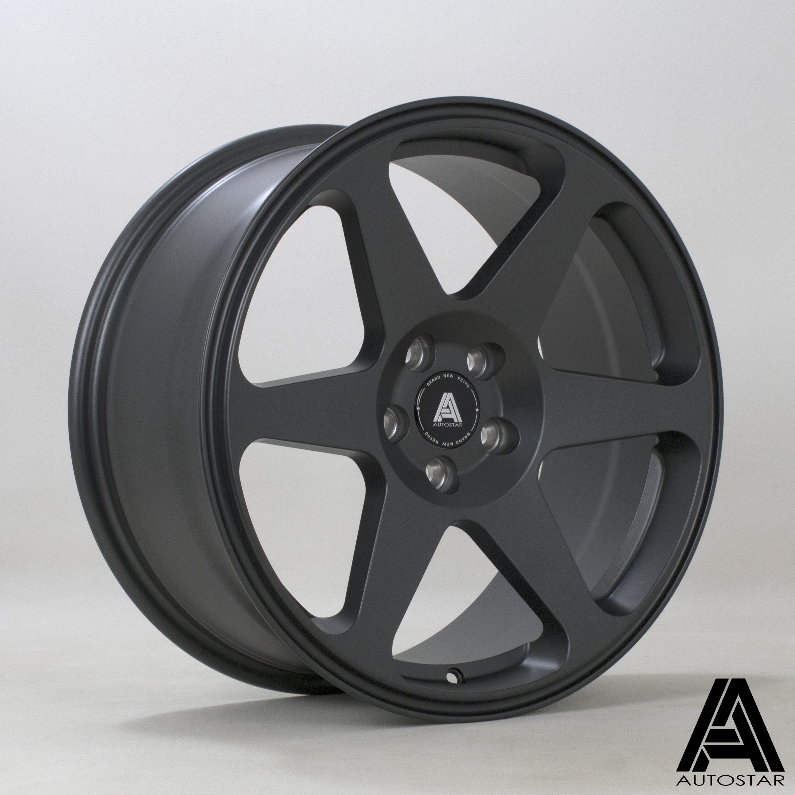 Autostar Chaser 17x8" 5x100 PCD ET+35 Matt Gunmetal Alloy Wheel ...